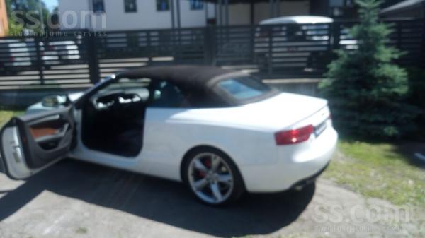 White Audi A5 2009 in Riga, with an engine capacity of 2.00 L and mileage of 133 thousand km for 9975 €, photo 2 on AUTOMOTO.COM.LV
