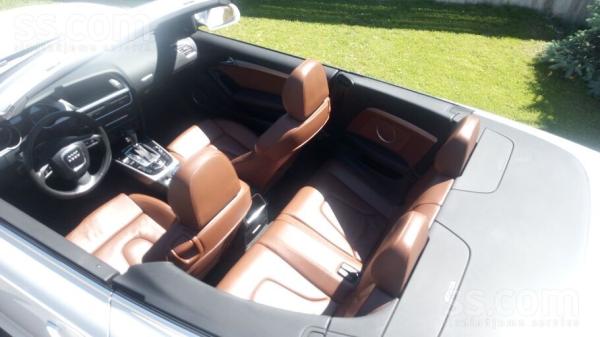 White Audi A5 2009 in Riga, with an engine capacity of 2.00 L and mileage of 133 thousand km for 9975 €, photo 4 on AUTOMOTO.COM.LV