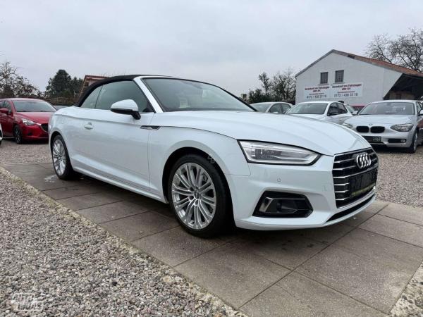 Balts Audi A5 2019 Kauņa, ar dzinēja tilpumu 2.00 L un nobraukumu 88 tūkst. km par 27549 €, foto 2 vietnē AUTOMOTO.COM.LV