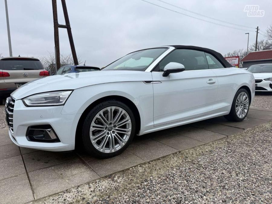 Balts Audi A5 2019 Kauņa, ar dzinēja tilpumu 2.00 L un nobraukumu 88 tūkst. km par 27549 €, foto 4 vietnē AUTOMOTO.COM.LV