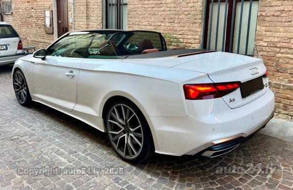 Balts Audi A5 2021 Tallina, ar dzinēja tilpumu 2.00 L un nobraukumu 53 tūkst. km par 31900 €, foto 3 vietnē AUTOMOTO.COM.LV