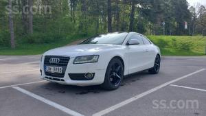 Balts Audi A5 2007 Alūksne, ar dzinēja tilpumu 3.00 L un nobraukumu 0 tūkst. km par 4600 €, foto  vietnē AUTOMOTO.COM.LV