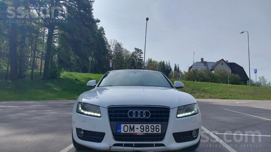 Balts Audi A5 2007 Alūksne, ar dzinēja tilpumu 3.00 L un nobraukumu 0 tūkst. km par 4600 €, foto 4 vietnē AUTOMOTO.COM.LV
