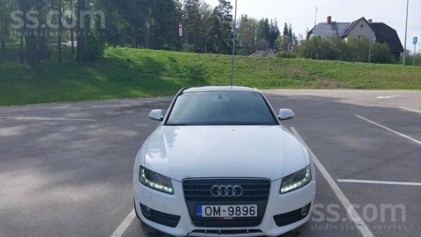 White Audi A5 2007 in Aluksne, with an engine capacity of 3.00 L and mileage of 0 thousand km for 4600 €, photo 4 on AUTOMOTO.COM.LV