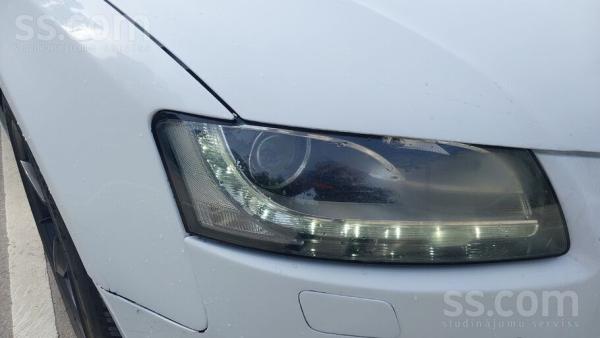White Audi A5 2007 in Aluksne, with an engine capacity of 3.00 L and mileage of 0 thousand km for 4600 €, photo 5 on AUTOMOTO.COM.LV