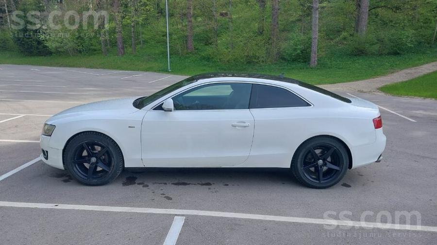 Balts Audi A5 2007 Alūksne, ar dzinēja tilpumu 3.00 L un nobraukumu 0 tūkst. km par 4600 €, foto 14 vietnē AUTOMOTO.COM.LV