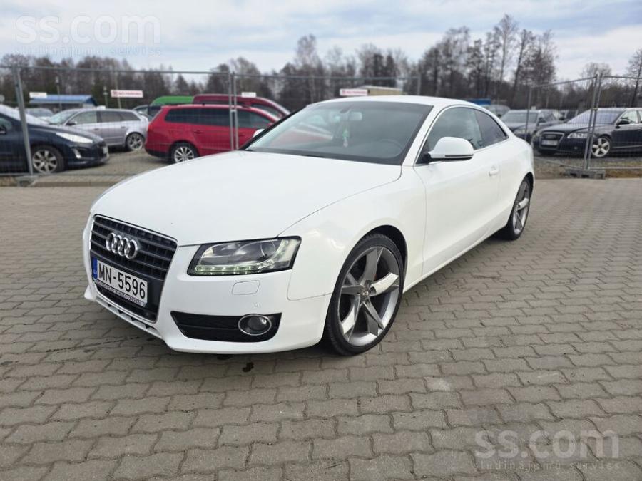 Balts Audi A5 2008 Rīga, ar dzinēja tilpumu 2.70 L un nobraukumu 0 tūkst. km par 5295 €, foto 1 vietnē AUTOMOTO.COM.LV