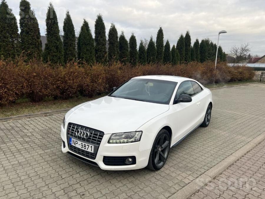 White Audi A5 2008 in Jelgava, with an engine capacity of 2.70 L and mileage of 0 thousand km for 5000 €, photo 1 on AUTOMOTO.COM.LV