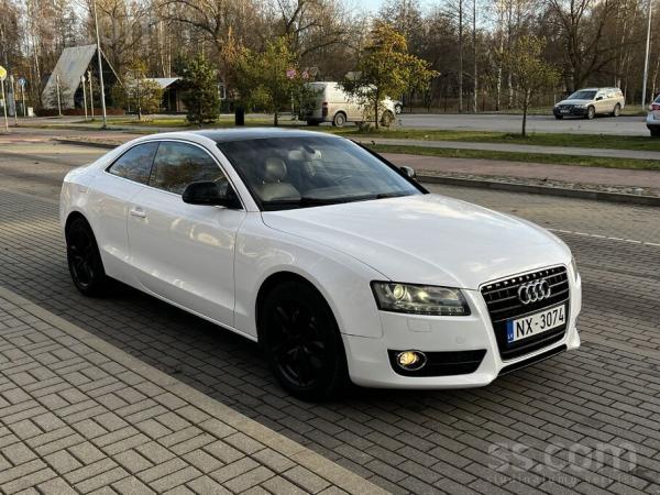 Balts Audi A5 2008 Liepāja, ar dzinēja tilpumu 2.70 L un nobraukumu 277 tūkst. km par 6995 €, foto 2 vietnē AUTOMOTO.COM.LV