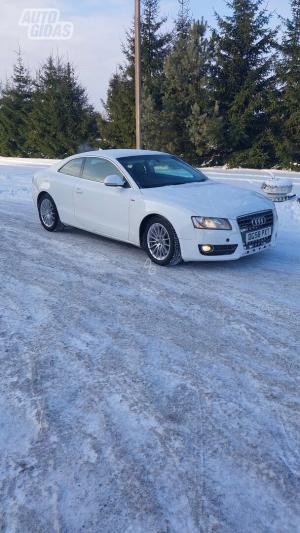 White Audi A5 2008 in Vilnius, with an engine capacity of 2.00 L and mileage of 155 thousand km for 1999 €, photo 4 on AUTOMOTO.COM.LV