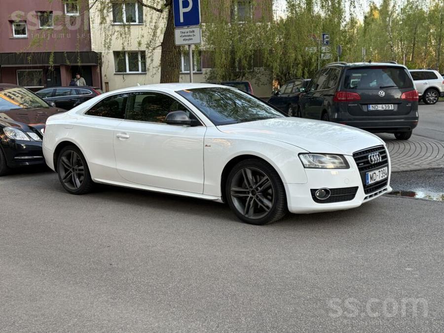 Белый Ауди А5 2008 в Рига, объемом двигателя 2.70 л и пробегом 361 тыс. км за 5500 €, фото 3 на AUTOMOTO.COM.LV