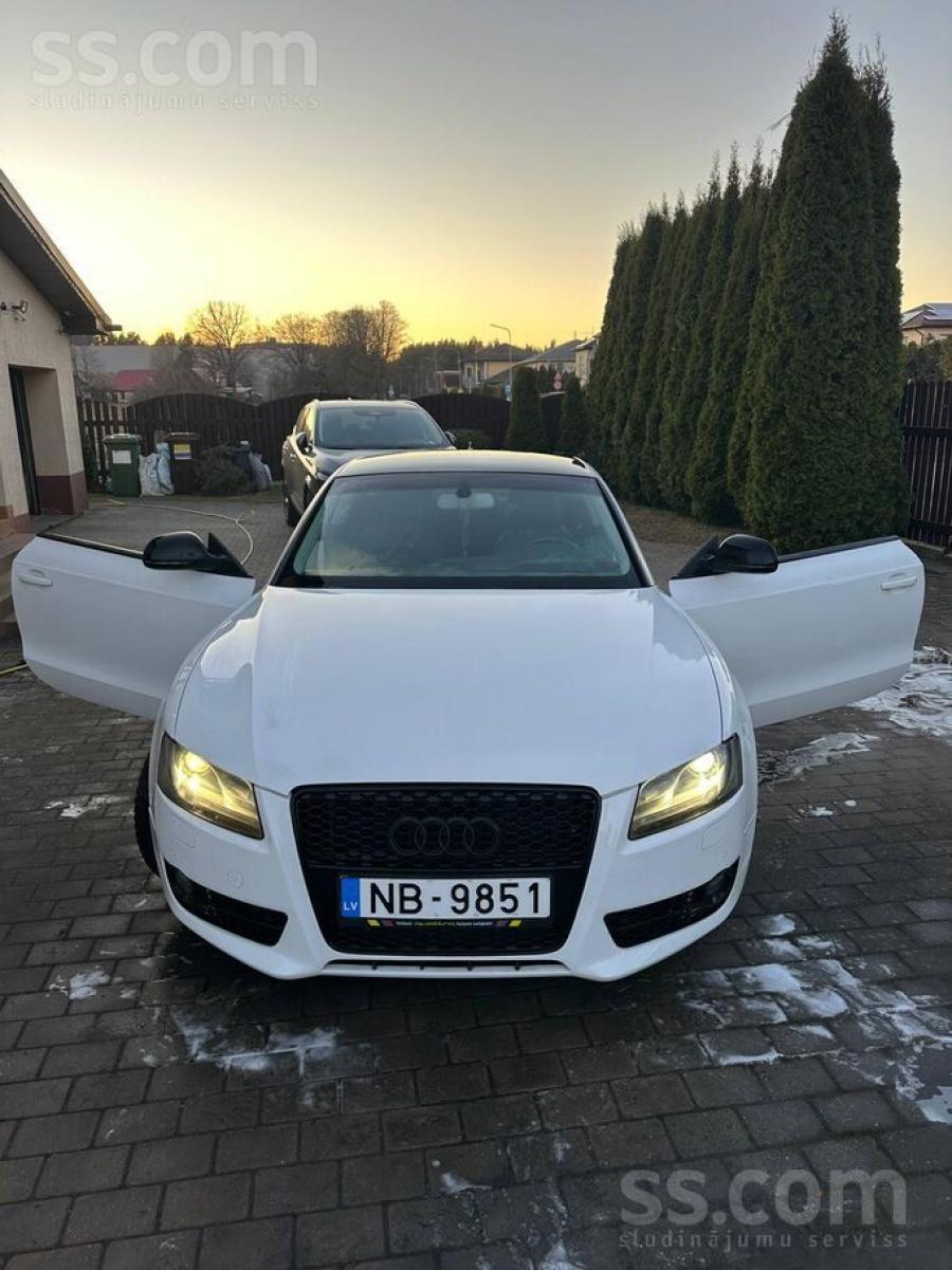 Balts Audi A5 2008 Rīga, ar dzinēja tilpumu 2.70 L un nobraukumu 368 tūkst. km par 5400 €, foto 1 vietnē AUTOMOTO.COM.LV