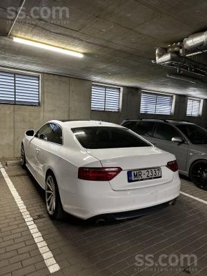 Balts Audi A5 2008 Rīga, ar dzinēja tilpumu 3.00 L un nobraukumu 365 tūkst. km par 4599 €, foto  vietnē AUTOMOTO.COM.LV