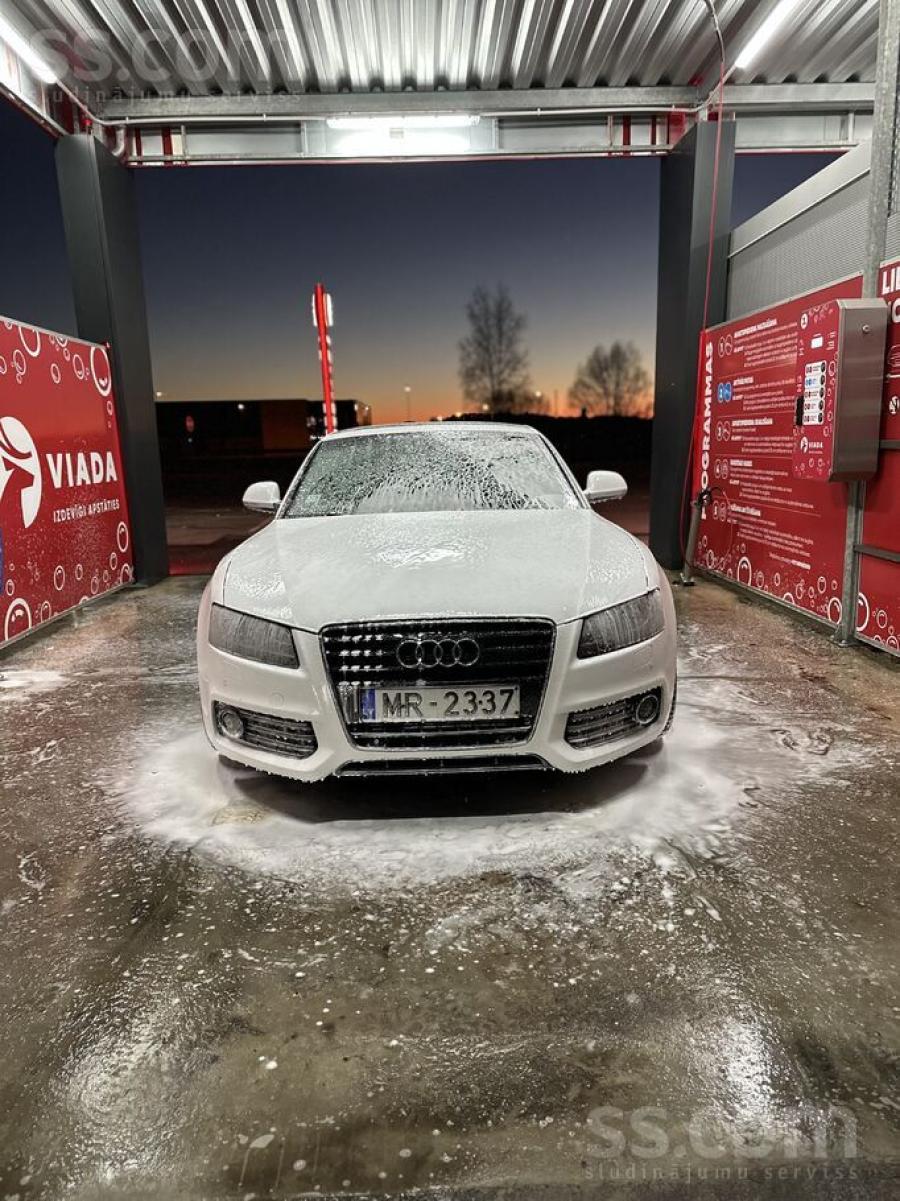 Balts Audi A5 2008 Rīga, ar dzinēja tilpumu 3.00 L un nobraukumu 365 tūkst. km par 4599 €, foto 4 vietnē AUTOMOTO.COM.LV