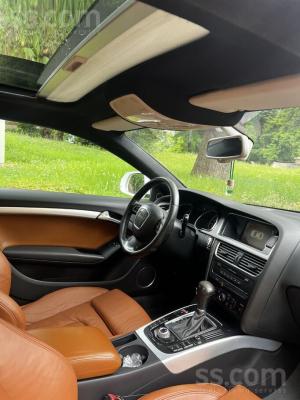 White Audi A5 2008 in Riga, with an engine capacity of 3.00 L and mileage of 252 thousand km for 7600 €, photo 5 on AUTOMOTO.COM.LV