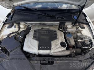White Audi A5 2008 in Riga, with an engine capacity of 3.00 L and mileage of 340 thousand km for 7500 €, photo 10 on AUTOMOTO.COM.LV
