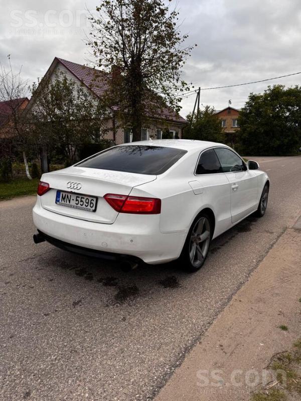 White Audi A5 2008 in Daugavpils, with an engine capacity of 2.70 L and mileage of 308 thousand km for 4800 €, photo 7 on AUTOMOTO.COM.LV