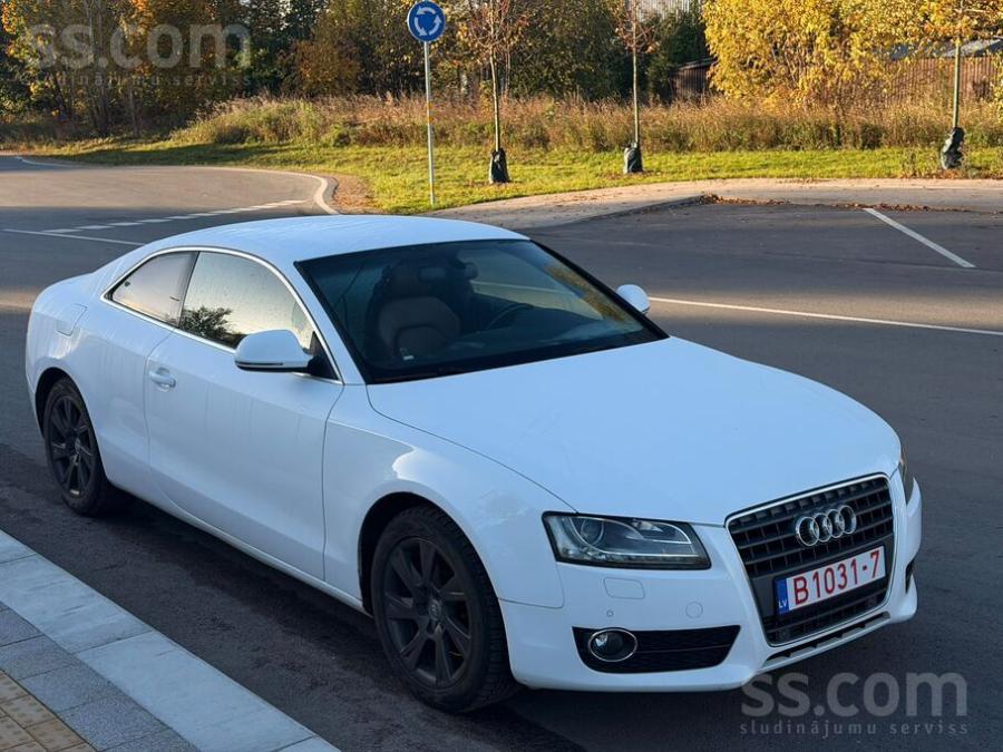 Белый Ауди А5 2008 в Рига, объемом двигателя 2.70 л и пробегом 317 тыс. км за 5900 €, фото 1 на AUTOMOTO.COM.LV