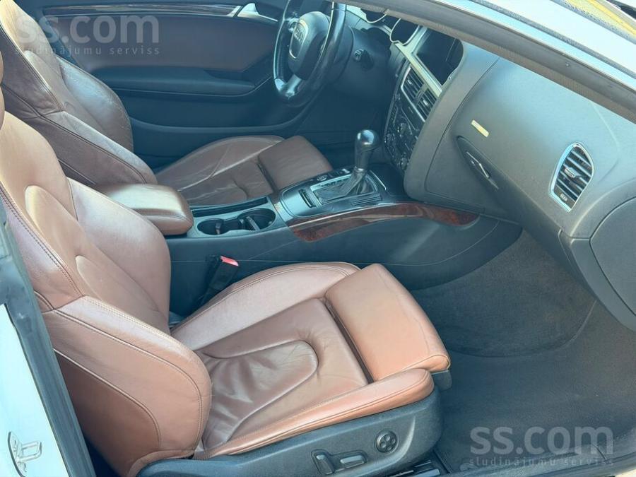 Белый Ауди А5 2008 в Рига, объемом двигателя 2.70 л и пробегом 317 тыс. км за 5900 €, фото 16 на AUTOMOTO.COM.LV