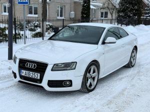 Balts Audi A5 2009 Ukmergė, ar dzinēja tilpumu 2.70 L un nobraukumu 294 tūkst. km par 5199 €, foto  vietnē AUTOMOTO.COM.LV