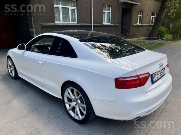 White Audi A5 2009 in Riga, with an engine capacity of 2.70 L and mileage of 355 thousand km for 5900 €, photo 3 on AUTOMOTO.COM.LV