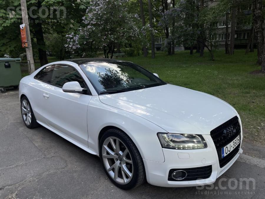 Белый Ауди А5 2009 в Рига, объемом двигателя 2.70 л и пробегом 355 тыс. км за 5900 €, фото 6 на AUTOMOTO.COM.LV