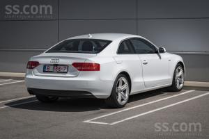 Balts Audi A5 2009 Rīga, ar dzinēja tilpumu 2.00 L un nobraukumu 310 tūkst. km par 7490 €, foto 5 vietnē AUTOMOTO.COM.LV