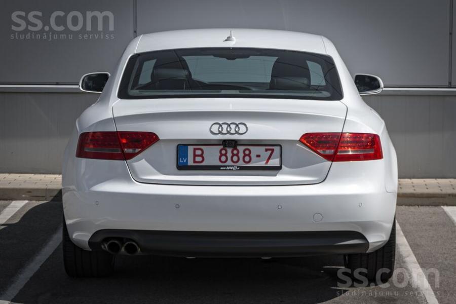 Balts Audi A5 2009 Rīga, ar dzinēja tilpumu 2.00 L un nobraukumu 310 tūkst. km par 7490 €, foto 6 vietnē AUTOMOTO.COM.LV