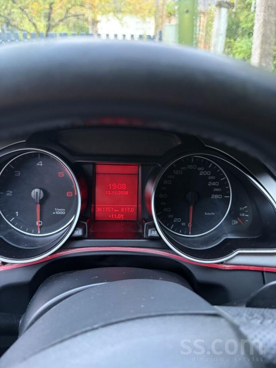 Balts Audi A5 2009 Rīga, ar dzinēja tilpumu 2.70 L un nobraukumu 360 tūkst. km par 3500 €, foto 6 vietnē AUTOMOTO.COM.LV