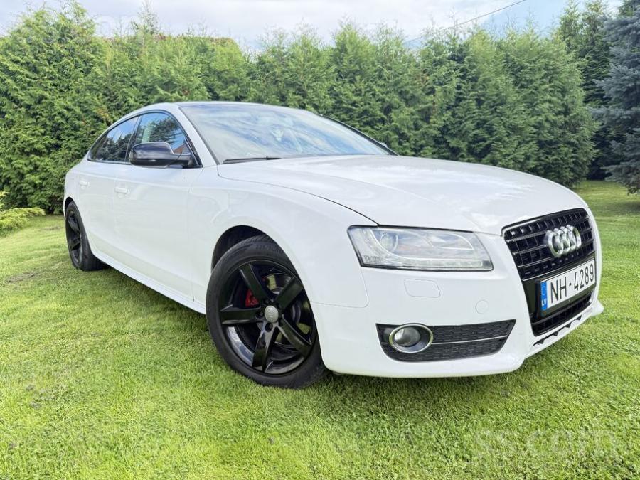 Balts Audi A5 2010 Rīga, ar dzinēja tilpumu 2.00 L un nobraukumu 248 tūkst. km par 6980 €, foto 5 vietnē AUTOMOTO.COM.LV