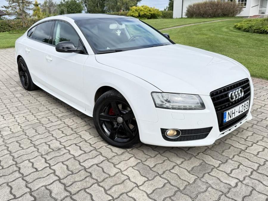 Balts Audi A5 2010 Rīga, ar dzinēja tilpumu 2.00 L un nobraukumu 248 tūkst. km par 6980 €, foto 27 vietnē AUTOMOTO.COM.LV