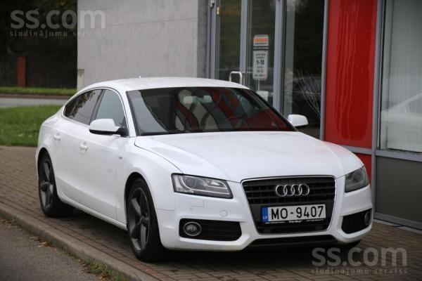 Balts Audi A5 2010 Rīga, ar dzinēja tilpumu 1.80 L un nobraukumu 201 tūkst. km par 7495 €, foto 5 vietnē AUTOMOTO.COM.LV
