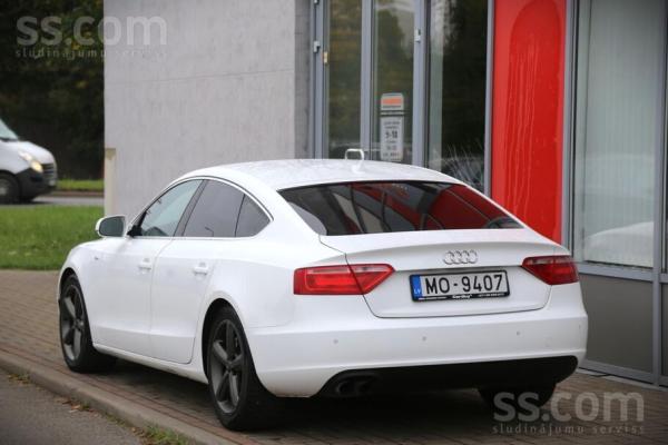 Balts Audi A5 2010 Rīga, ar dzinēja tilpumu 1.80 L un nobraukumu 201 tūkst. km par 7495 €, foto 6 vietnē AUTOMOTO.COM.LV