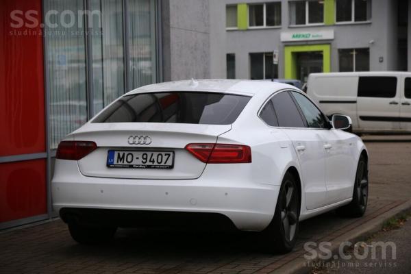 Balts Audi A5 2010 Rīga, ar dzinēja tilpumu 1.80 L un nobraukumu 201 tūkst. km par 7495 €, foto 7 vietnē AUTOMOTO.COM.LV
