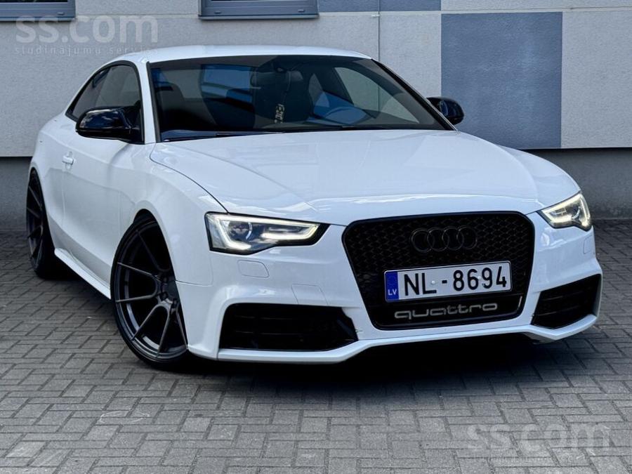 White Audi A5 2011 in Jelgava, with an engine capacity of 2.00 L and mileage of 187 thousand km for 9800 €, photo 3 on AUTOMOTO.COM.LV