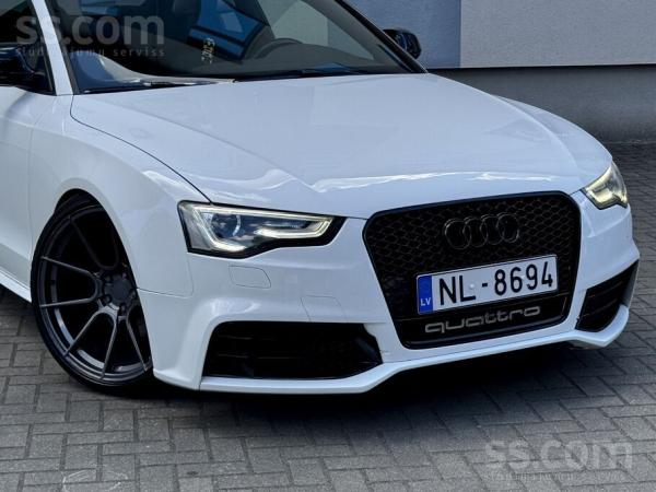 White Audi A5 2011 in Jelgava, with an engine capacity of 2.00 L and mileage of 187 thousand km for 9800 €, photo 6 on AUTOMOTO.COM.LV