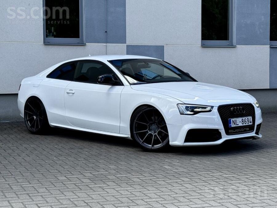 White Audi A5 2011 in Jelgava, with an engine capacity of 2.00 L and mileage of 187 thousand km for 9800 €, photo 13 on AUTOMOTO.COM.LV