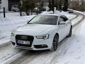 White Audi A5 2012 in Vilnius, with an engine capacity of 1.80 L and mileage of 328 thousand km for 6500 €, photo 2 on AUTOMOTO.COM.LV