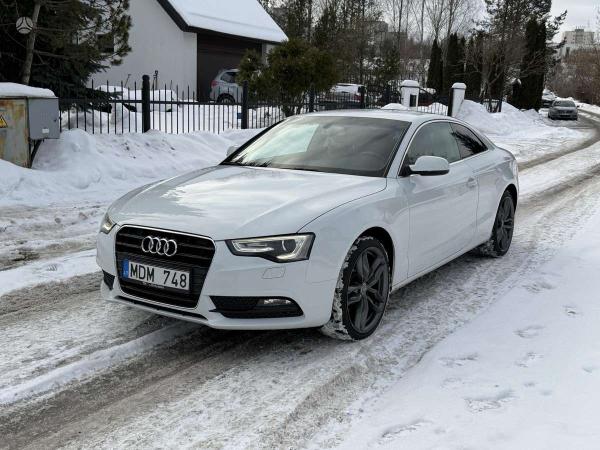 White Audi A5 2012 in Vilnius, with an engine capacity of 1.80 L and mileage of 328 thousand km for 6500 €, photo 3 on AUTOMOTO.COM.LV
