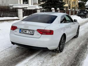 White Audi A5 2012 in Vilnius, with an engine capacity of 1.80 L and mileage of 328 thousand km for 6500 €, photo 7 on AUTOMOTO.COM.LV