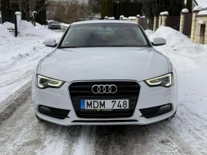 White Audi A5 2012 in Vilnius, with an engine capacity of 1.80 L and mileage of 328 thousand km for 6500 €, photo 12 on AUTOMOTO.COM.LV