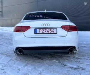 White Audi A5 2012 in Vilnius, with an engine capacity of 2.97 L and mileage of 293 thousand km for 9500 €, photo 7 on AUTOMOTO.COM.LV