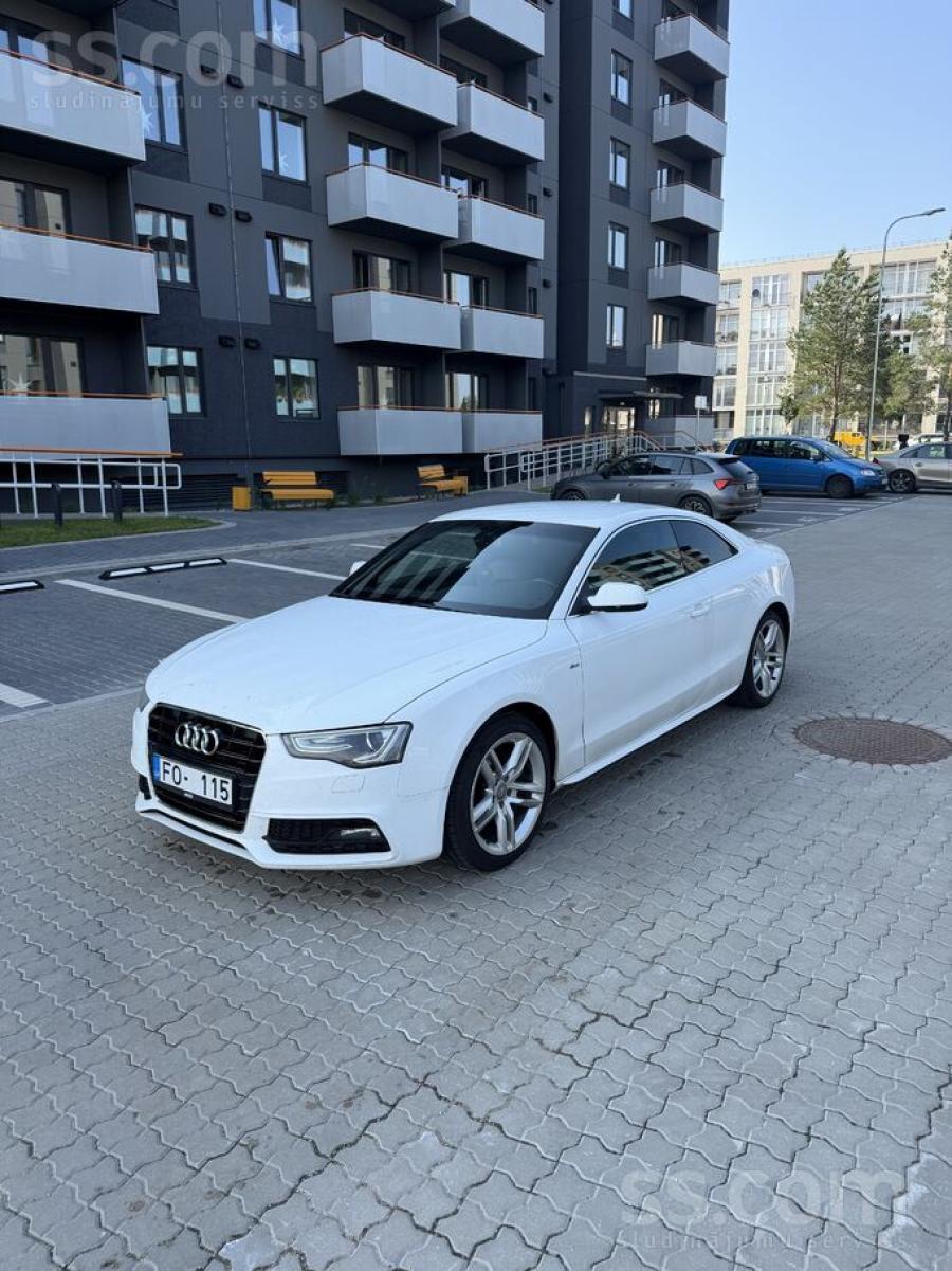 Balts Audi A5 2012 Rīga, ar dzinēja tilpumu 2.00 L un nobraukumu 310 tūkst. km par 9200 €, foto 1 vietnē AUTOMOTO.COM.LV
