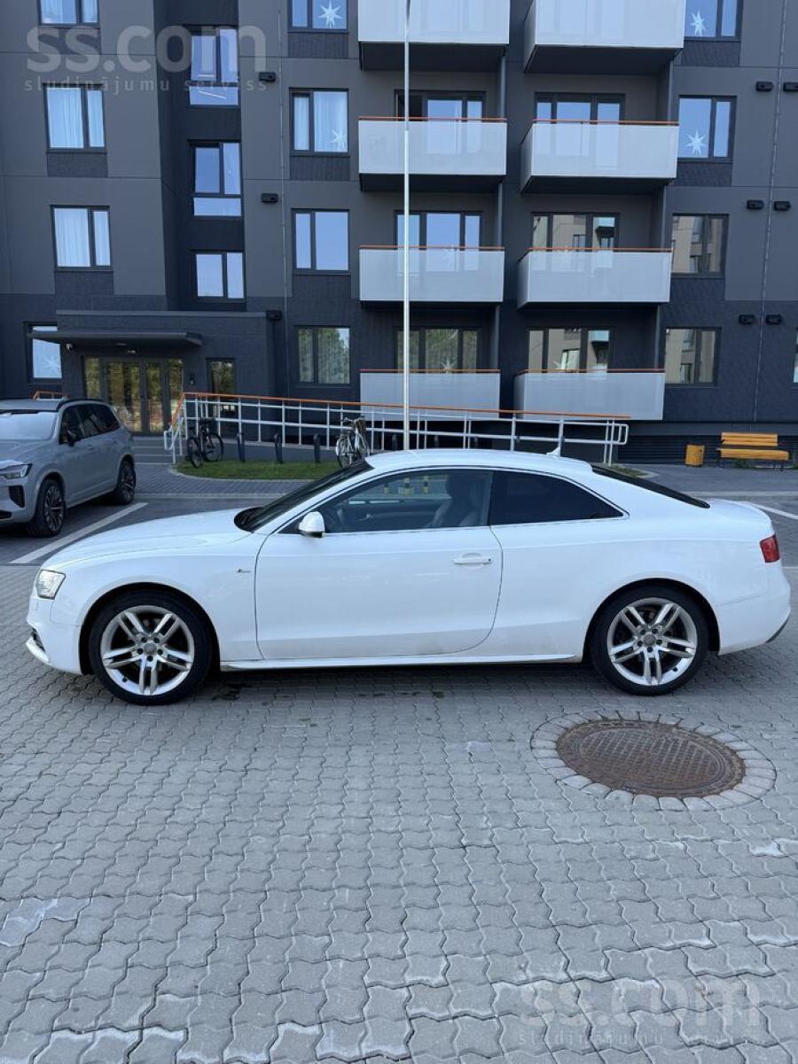 Balts Audi A5 2012 Rīga, ar dzinēja tilpumu 2.00 L un nobraukumu 310 tūkst. km par 9200 €, foto 5 vietnē AUTOMOTO.COM.LV