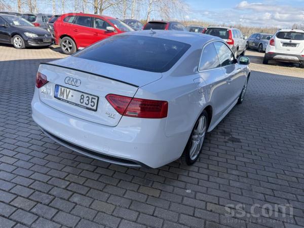 Белый Ауди А5 2013 в Талси, объемом двигателя 2.00 л и пробегом 258 тыс. км за 10500 €, фото 4 на AUTOMOTO.COM.LV