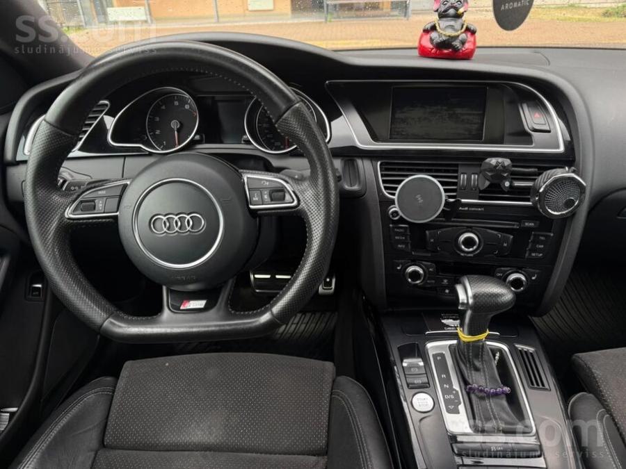 White Audi A5 2013 in Riga, with an engine capacity of 2.00 L and mileage of 200 thousand km for 15000 €, photo 8 on AUTOMOTO.COM.LV