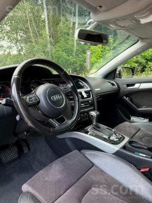 White Audi A5 2013 in Ogre, with an engine capacity of 2.00 L and mileage of 286 thousand km for 13500 €, photo 6 on AUTOMOTO.COM.LV