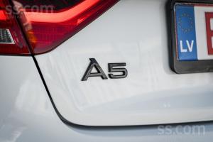 Белый Ауди А5 2015 в Рига, объемом двигателя 3.00 л и пробегом 210 тыс. км за 14500 €, фото 8 на AUTOMOTO.COM.LV