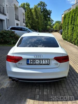 Balts Audi A5 2015 Jūrmala, ar dzinēja tilpumu 2.00 L un nobraukumu 146 tūkst. km par 13900 €, foto 5 vietnē AUTOMOTO.COM.LV
