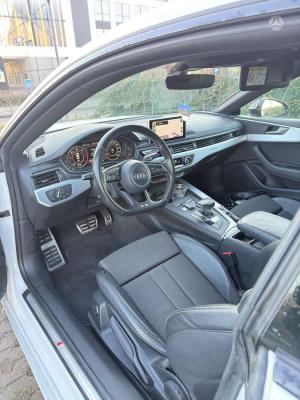 White Audi A5 2017 in Vilnius, with an engine capacity of 1.97 L and mileage of 207 thousand km for 16500 €, photo 3 on AUTOMOTO.COM.LV